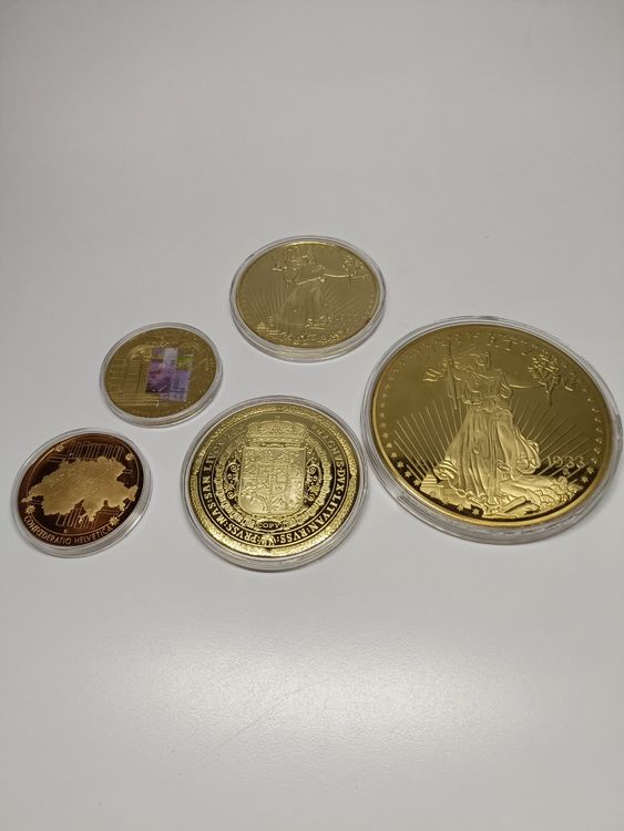 Gedenkmünzen Set (Gebraucht) in Zihlschlacht für CHF 35 – mit Lieferung auf Ricardo kaufen