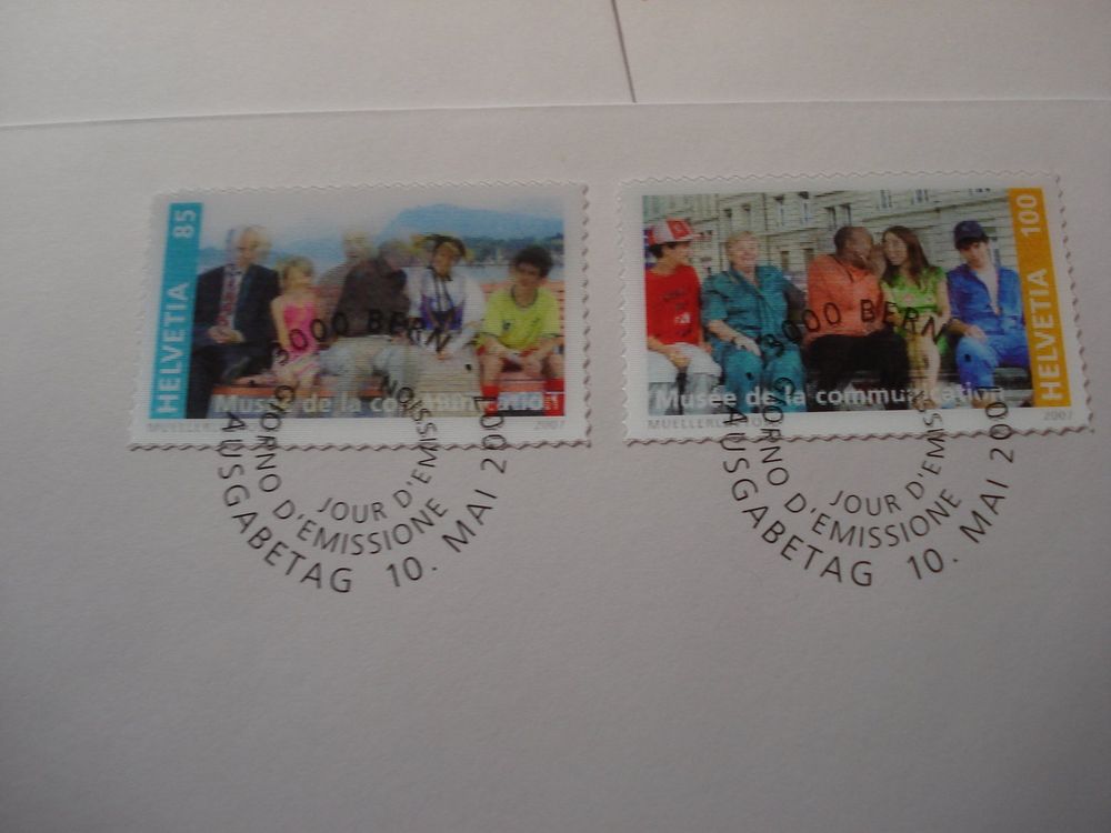 FDC 2007, Satz Kommunikation, Satz + Einzel, 3 Belege (Gebraucht) in ...