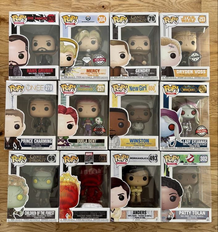 12 Funko Pop! Figuren Set (Neu (gemäss Beschreibung)) in Riggisberg für ...