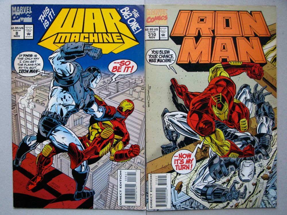 War Machine 8 & Iron Man 310 Marvel 1994 | Kaufen auf Ricardo