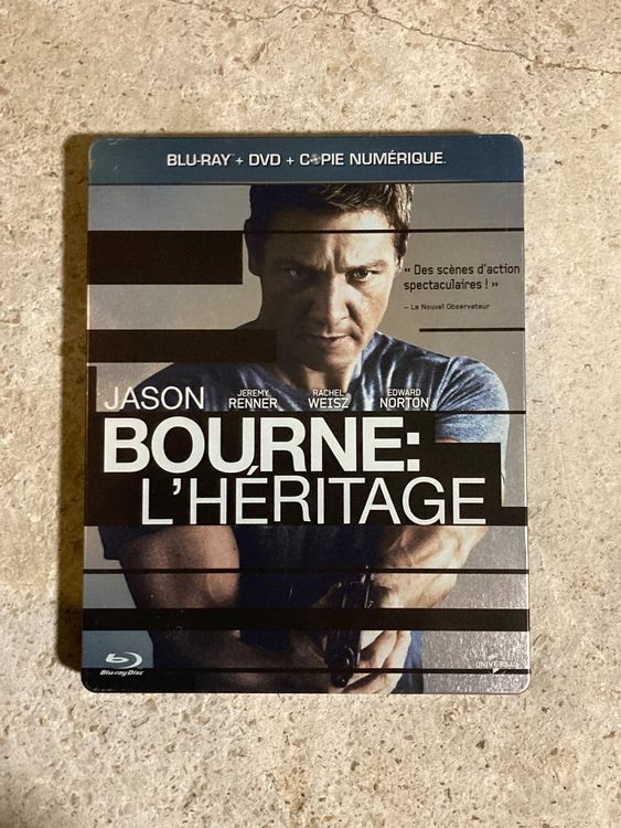 Film DVD Blu-ray Steel Box - Jason Bourne : l'Héritage | Kaufen auf Ricardo