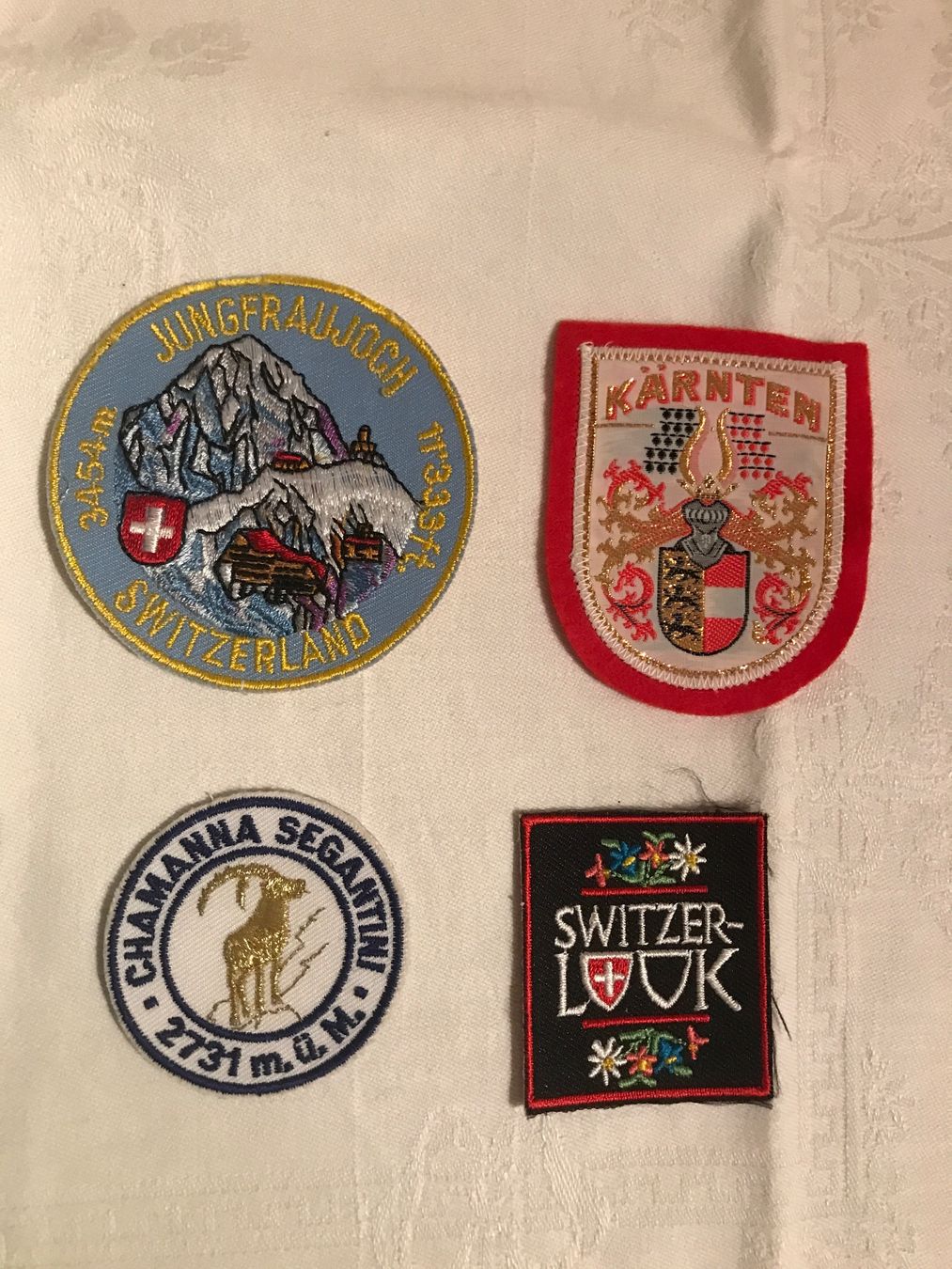 Stoff Sticker - 4 Stück (Neu (gemäss Beschreibung)) in Obfelden für CHF ...