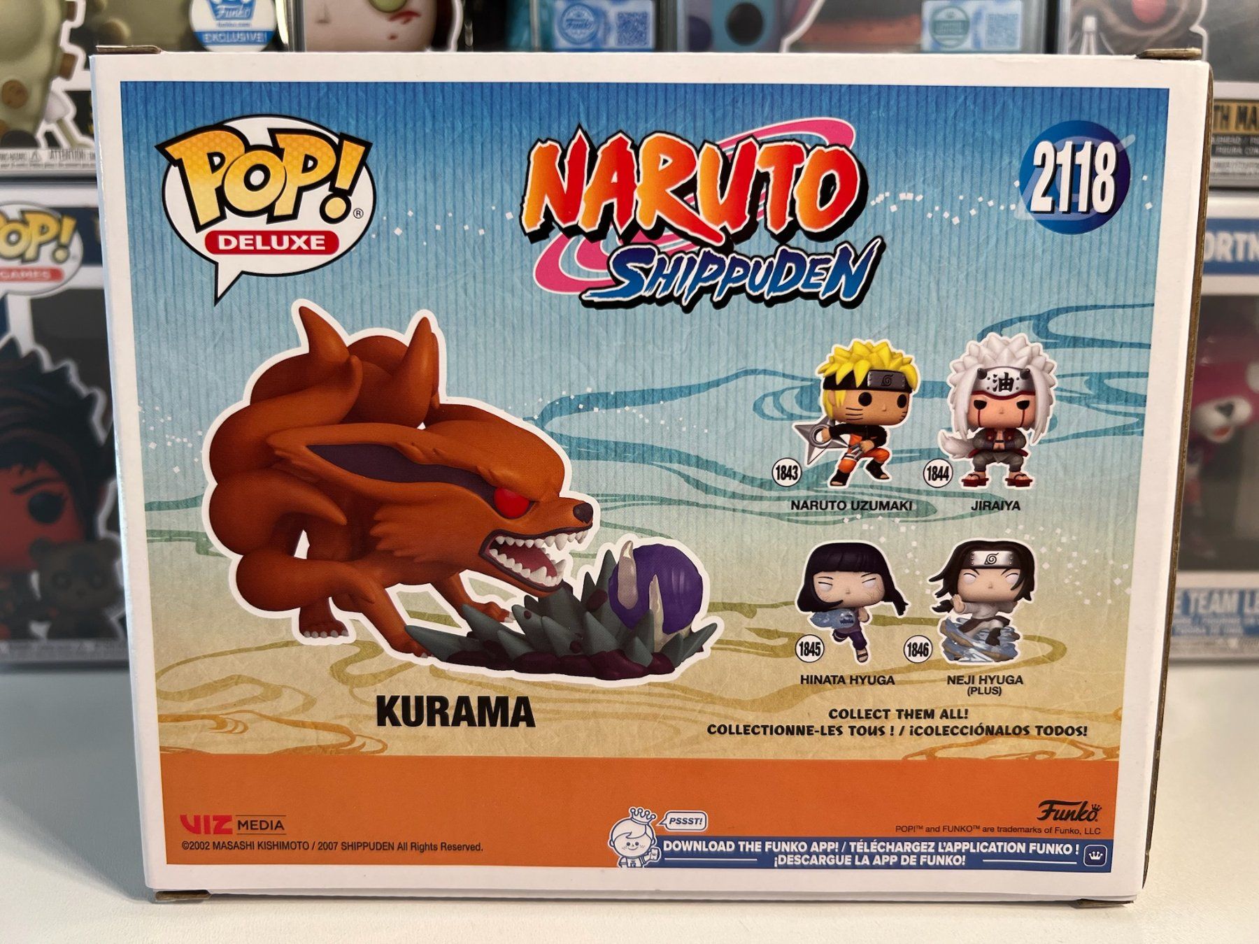 Funko POP! Deluxe Animation Naruto Shippuden Kurama Glow (Neuf avec ...