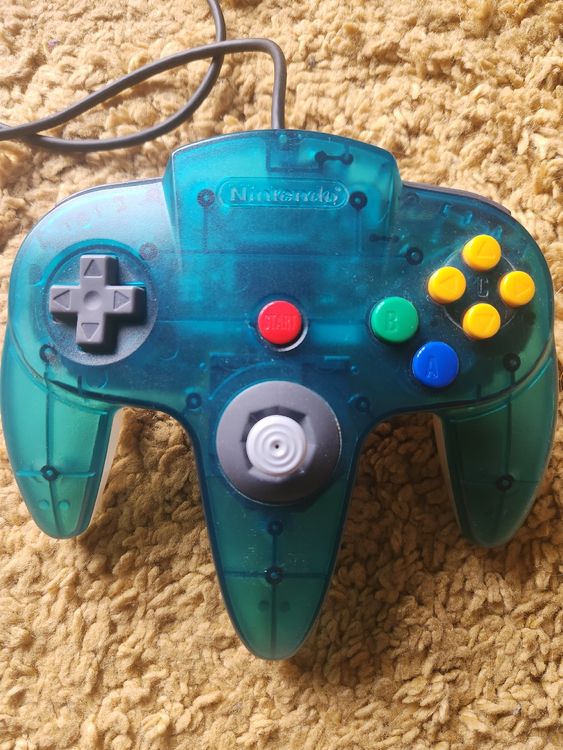 N64 Controller Clear Blue Nintendo 64 (Gebraucht) in Gümligen für CHF ...