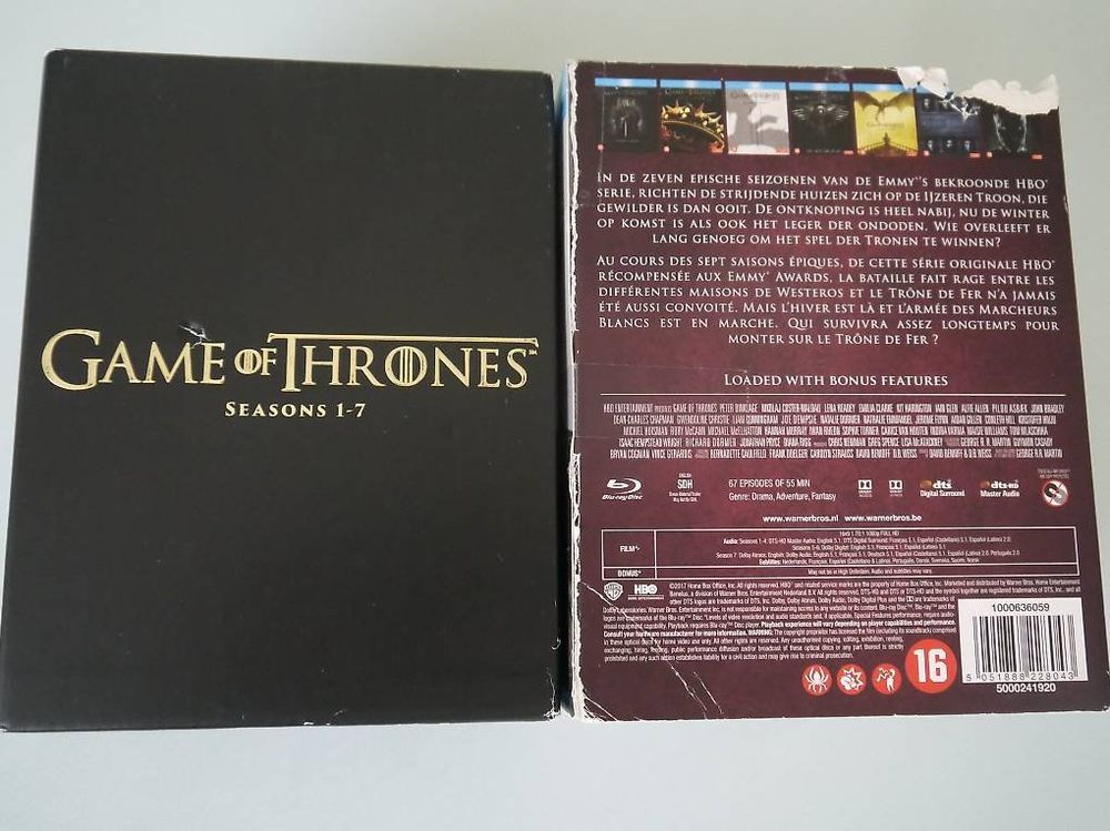 Game Of Thrones - Complet Saisons 1-7 - Blu-ray (Gebraucht) in ...