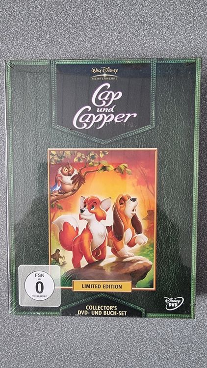 DVD Cap und Capper / seltene Buch Edition Disney (Neu und ...