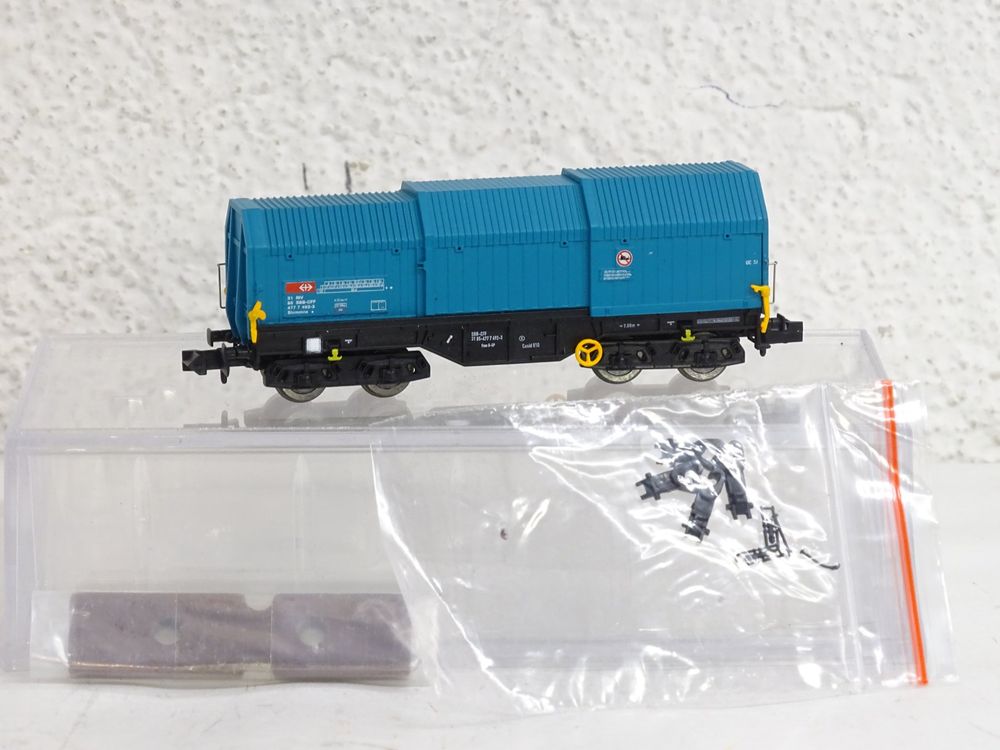 Modellbahn Union 30003-C Teleskophaubenwagen Spur N,OVP (16) (Neu und ...