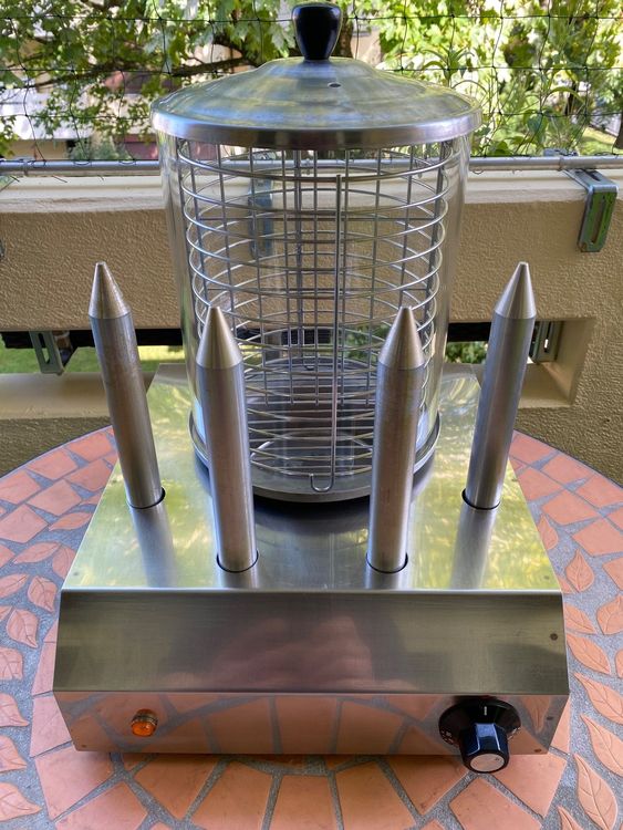 HOT DOG Maschine - für 4 Hotdogs gleichzeitig - PROFIGERÄT! | Kaufen ...