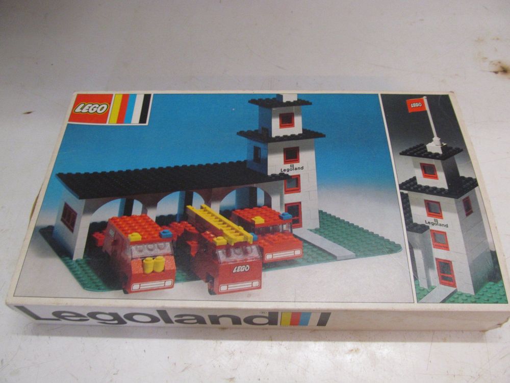 LEGO 357 FEUERWEHR WACHE LEGOLAND MIT 3 FAHRZEUGE | Kaufen auf Ricardo