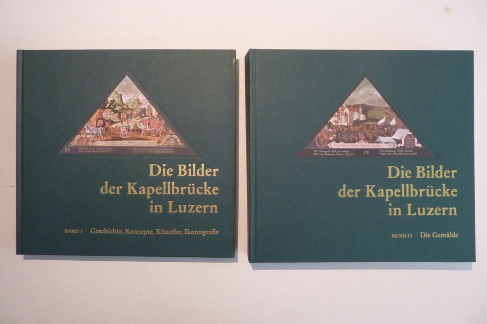 Die Bilder der Kapellbrücke in Luzern Bde. 1 & 2 (Neu (gemäss ...