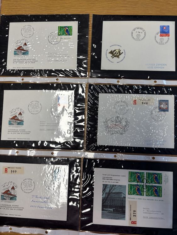 Album mit 30 Belege FDC 60er Jahre Schweiz (Gebraucht) in Murgenthal für CHF 2 – mit Lieferung ...
