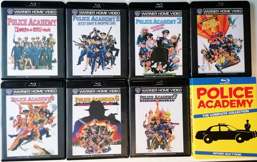 Police Academy 1 - 7 Complete Collection - Blu-ray (Gebraucht) in ...