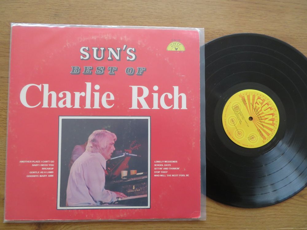 Charlie Rich - Sun's Best of LP Schallplatte - Top Zustand! (Neu ...