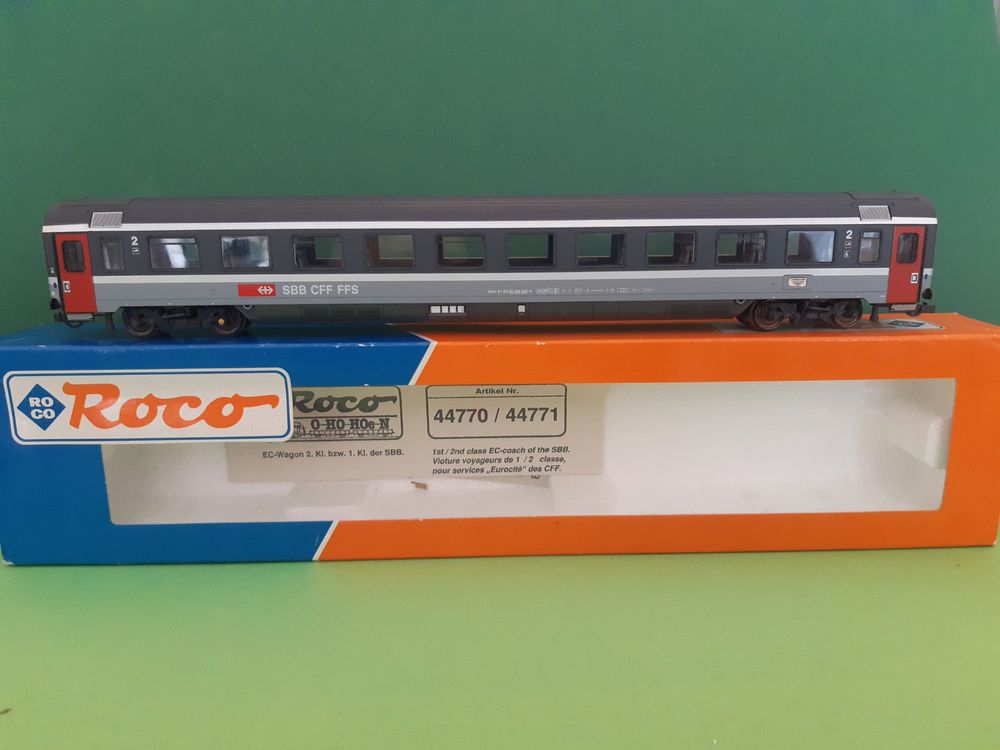 Roco 2. Klasse EC-Grossraumwagen der SBB | Kaufen auf Ricardo
