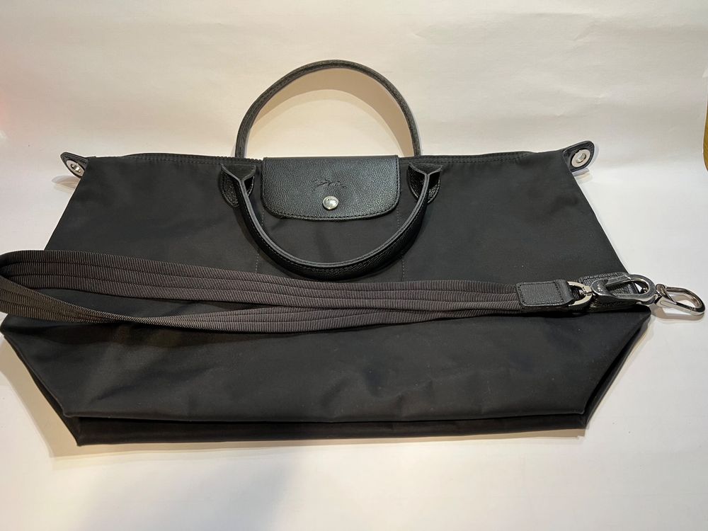 Longchamp Handtasche La Pliage M - Grau | Kaufen auf Ricardo