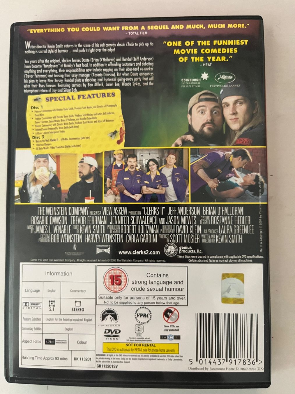 Clerks 2 DVD 📀 (Neu (gemäss Beschreibung)) in Sierre für CHF 7.95 – mit Lieferung auf Ricardo kaufen