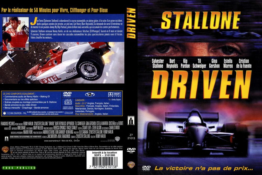DVD - Driven (2001) avec S. Stallone (Neu (gemäss Beschreibung)) in Lausanne für CHF 4 – mit ...