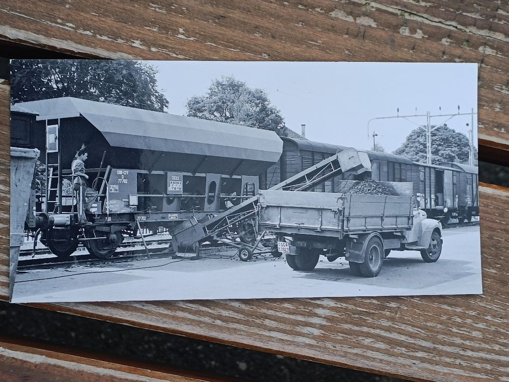 Altes SBB Werk Photo / Kies Transport Ausgabe ca. 1950 (Gebraucht) in ...