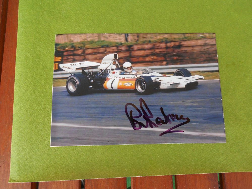 Brian Redman GB F1 McLaren original signiert (Gebraucht) in Biel/Bienne ...