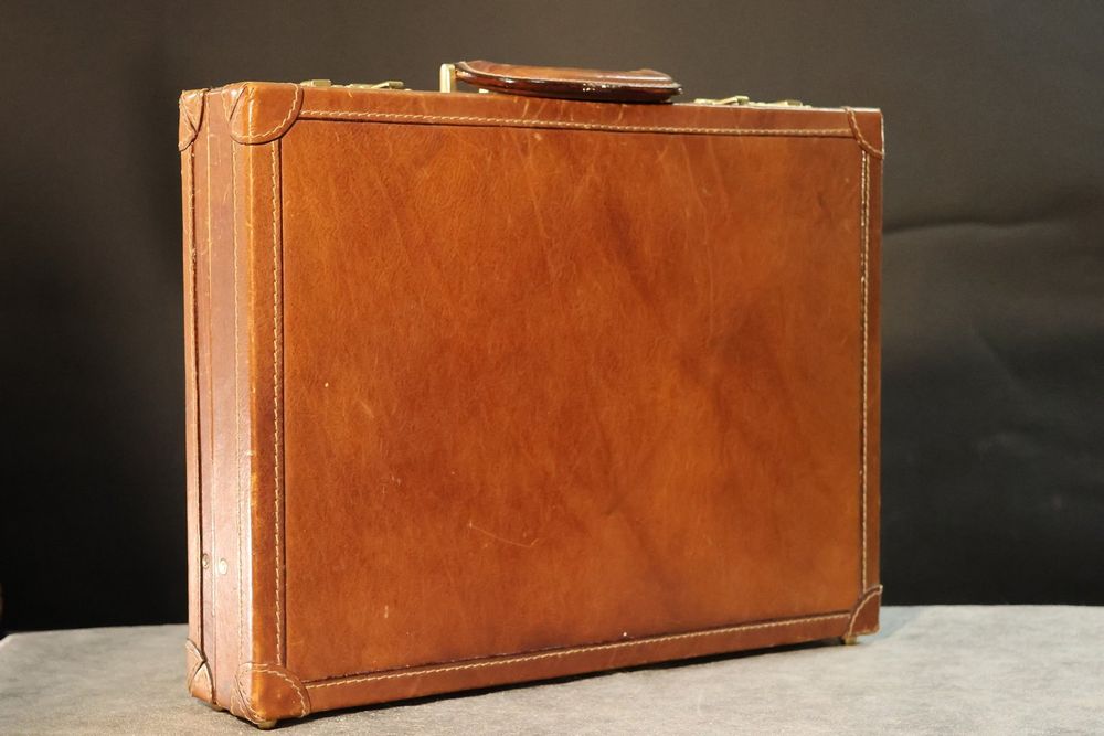 Aktenkoffer, echt Leder | Kaufen auf Ricardo