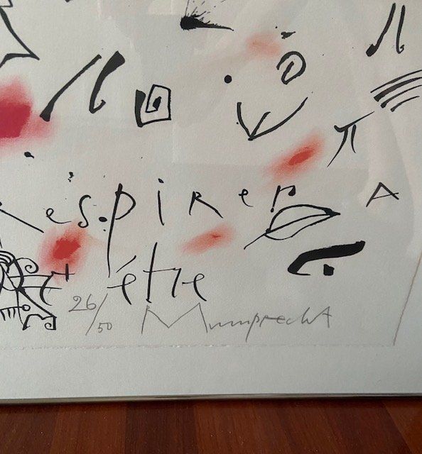 Mumprecht Rudolf 1918-2019, grosse Lithografie, sign.+numm. (Gebraucht) in Herrliberg für CHF ...