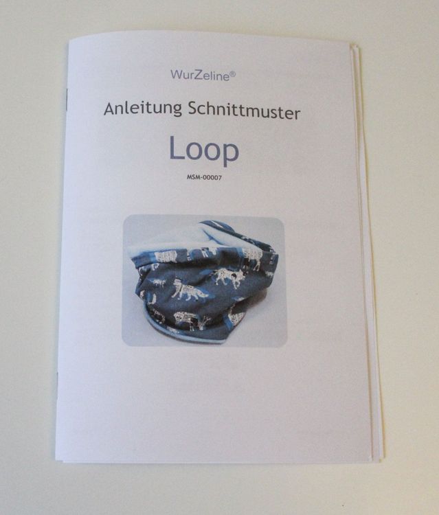 Schnittmuster Loop | Kaufen auf Ricardo