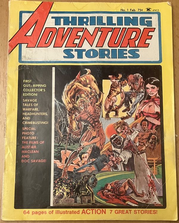 Thrilling Adventure Stories (Magazine) (Gebraucht) in Thun für CHF 5 ...