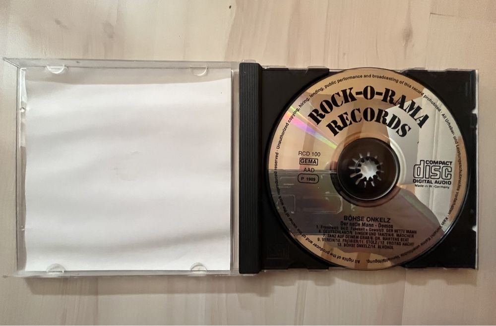 Böse Onkelz - Der nette Mann + Demos (CD) (Gebraucht) in Schafisheim ...