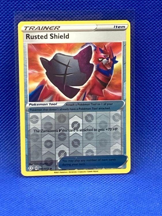 Pokemon Shining Fates / Rusted Shield 061 / 072 EN Revers (Neu (gemäss ...