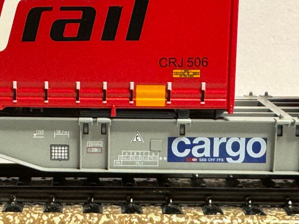 Fleischmann 524101 Set mit 3 x Sgns SBB Cargo, WS/AC. OVP (Gebraucht ...