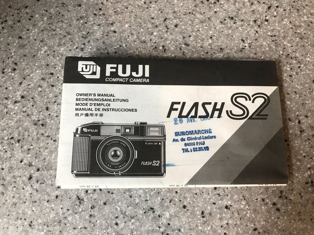 Notice Fuji Flash S2 | Kaufen auf Ricardo