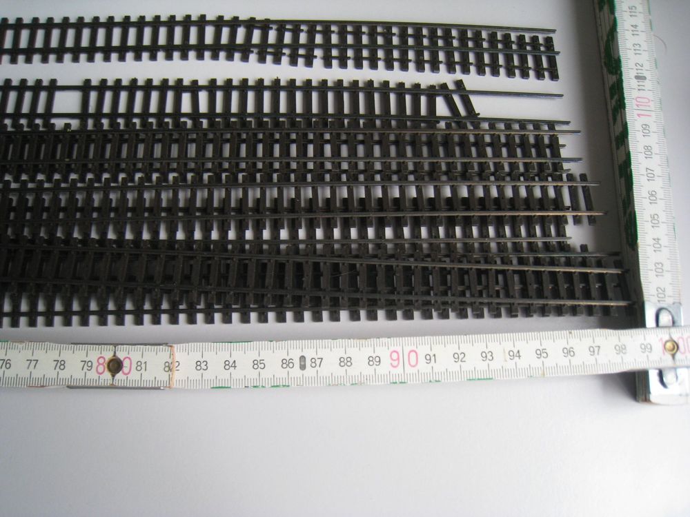 Bemo/Shinohara Flexgleis Hom, 99 Zentimeter, 9 Stück | Kaufen auf Ricardo