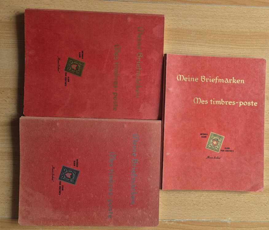 3 album de timbres anciens vide (Gebraucht) in Ste-Croix für CHF 1 ...