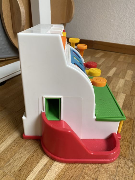 Vintage Fisher-Price Kasse Registrierkasse Spielzeug 1980er (Gebraucht ...
