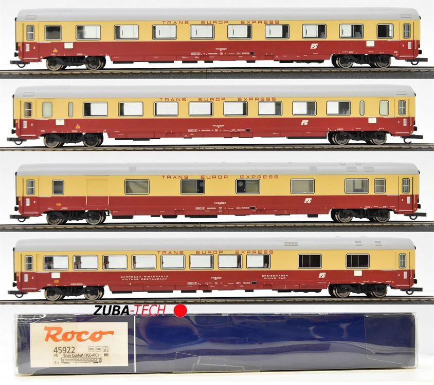 Roco 45922 Trans Europ Express FS H0 WS (Nuovo (secondo la descrizione ...
