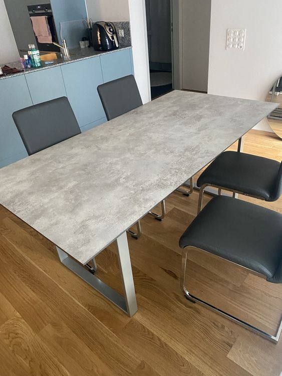 Erstaunlich Esstisch Betonoptik 180 Cm Ebenbildnie2543