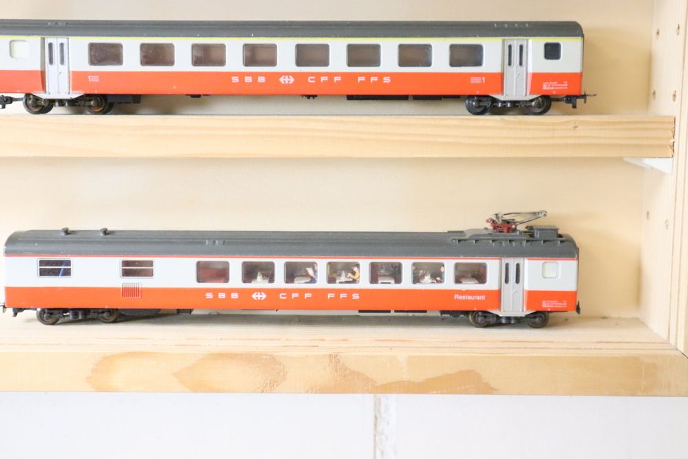 Liliput 4 x SBB Swiss Express Personenwagen Set | Kaufen auf Ricardo