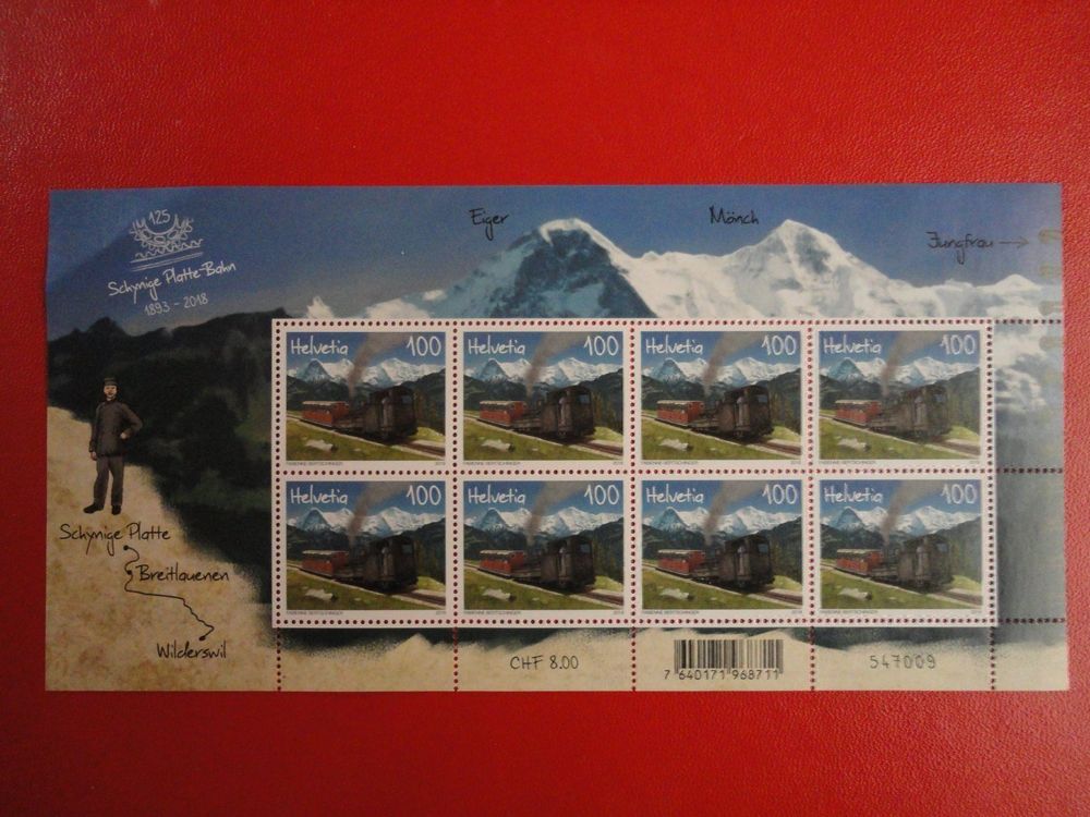 SCHYNIGE PLATTE BAHN 1893 - 2018 (Neu und originalverpackt) in Moosseedorf für CHF 14 – mit ...