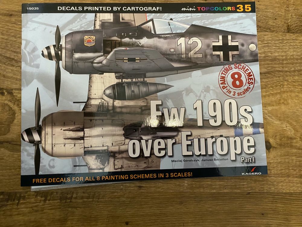 BUCH ENG/POL FW 190S OVER EUROPE PART 1 KAGERO | Kaufen auf Ricardo