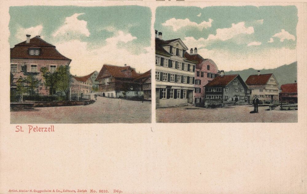 St. Peterzell. Dorfansichten (Gebraucht) in Bronschhofen für CHF 15 – mit Lieferung auf Ricardo ...