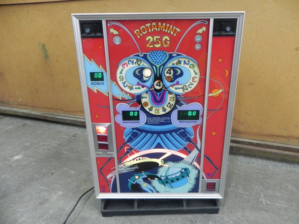 Geldspielautomat Spielautomat Rotamint 25 G (Gebraucht) in Siebnen für ...