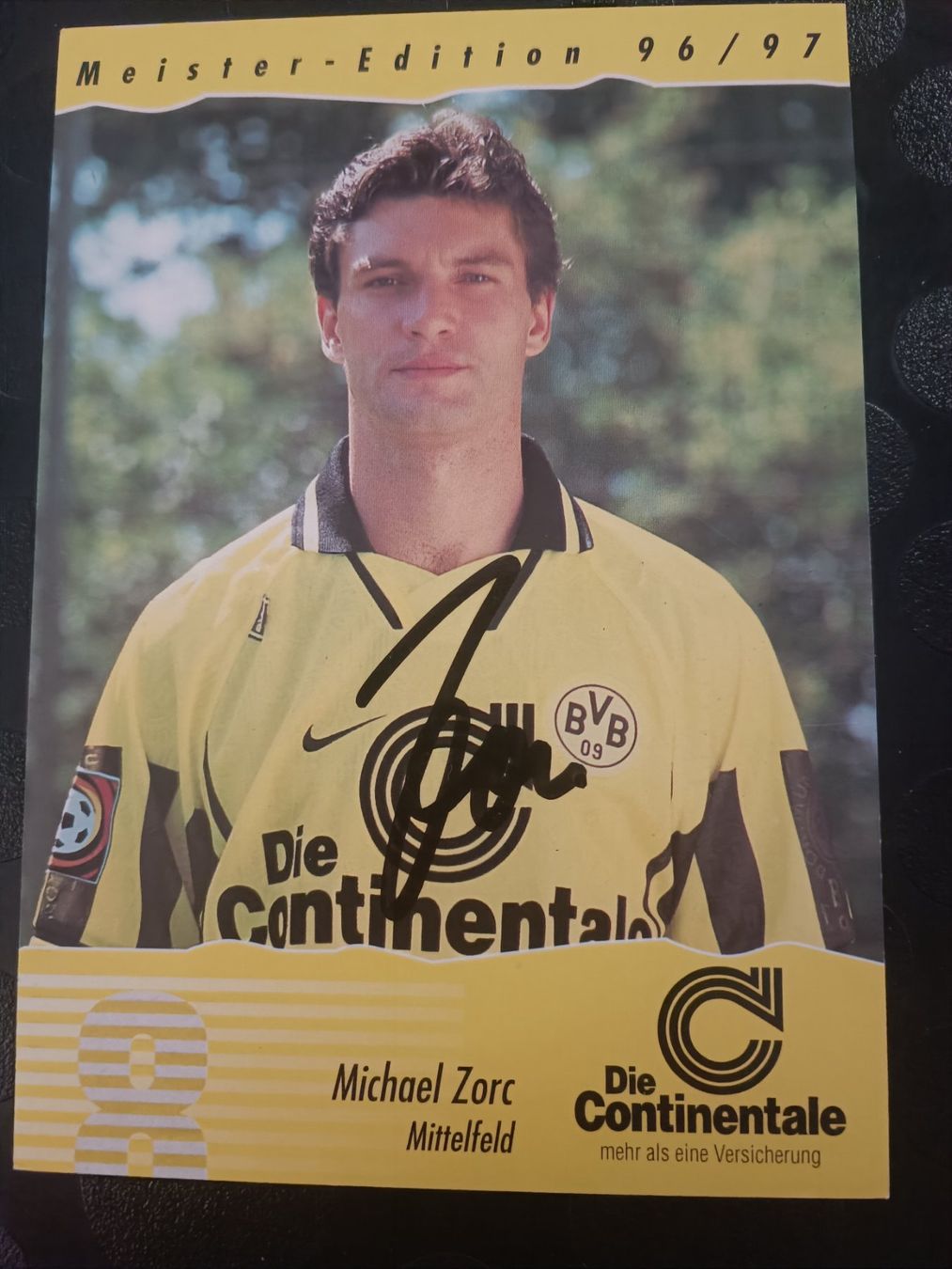 Michael Zorc - BVB 96/97- Meister & Champions League (Gebraucht) in ...