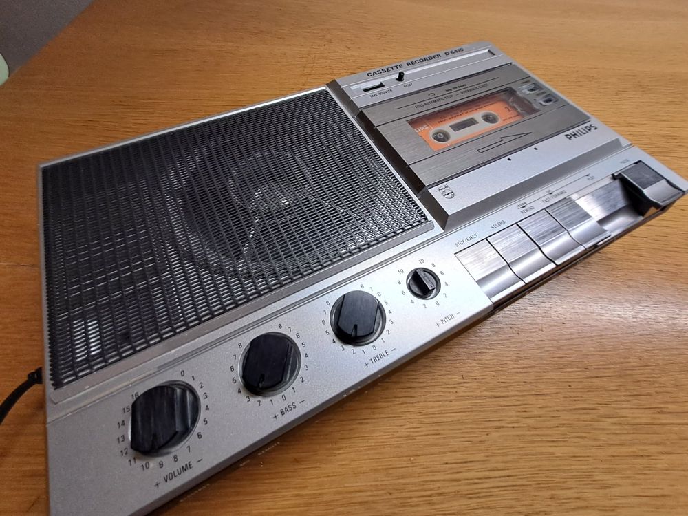 Philips Cassette Recorder D 6410 Kassettenrecorder (Gebraucht) in ...