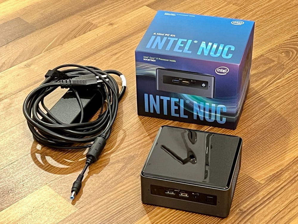 Intel NUC mini-PC NUC8i7BEH, Intel i7, 8GB RAM, 370GB SSD (Gebraucht ...