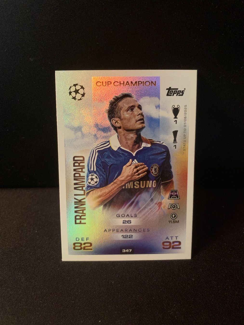 Topps Match Attax Frank Lampard Cup Champion Nr. 347 (Neu (gemäss ...