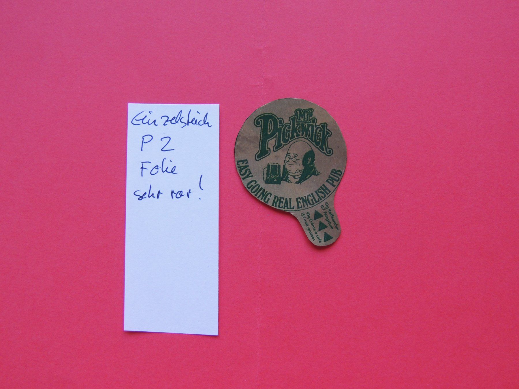 Einzelstück P2, Folie, sehr rar !!! (Gebraucht) in Ostermundigen für ...