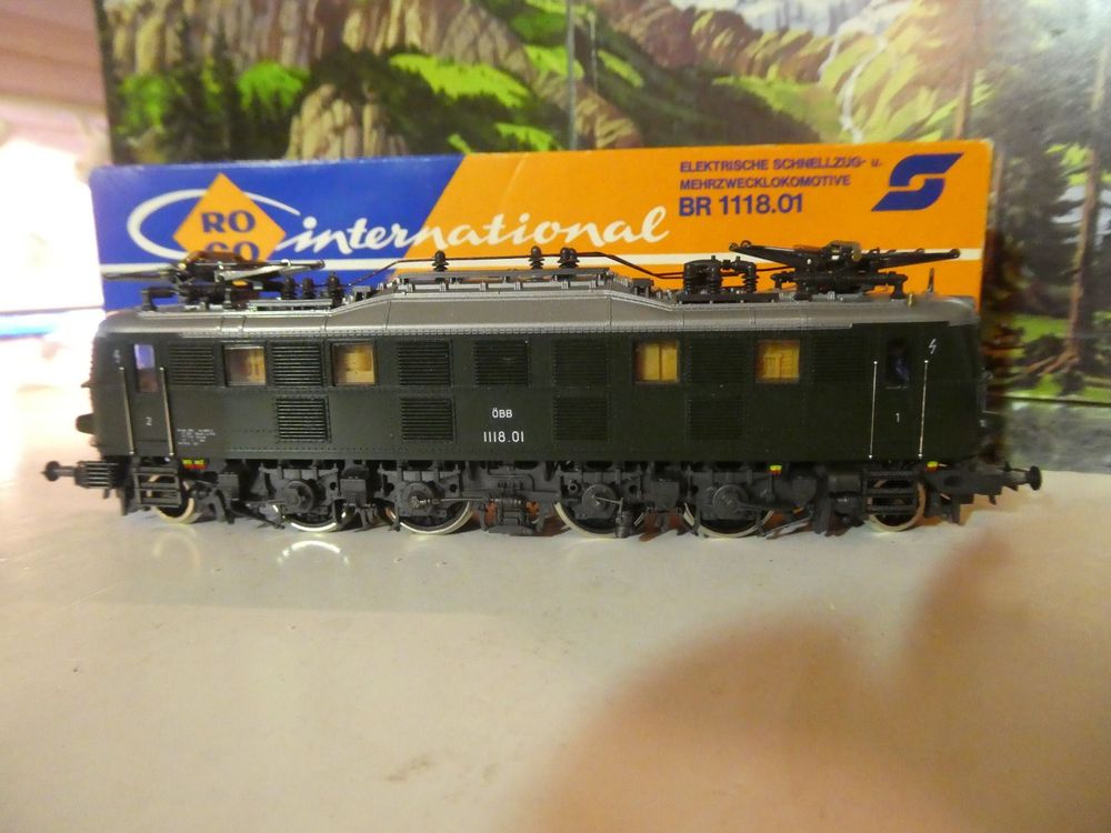 Roco 4142D öBB E-Lok grün BR 1118.01 (Gebraucht) in Winterthur für CHF ...