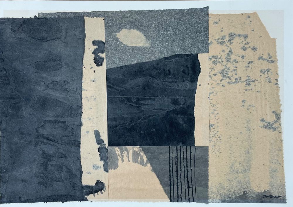 Interessante Collage Mischtechnik unleserlich Signiert (Gebraucht) in Root für CHF 30 – mit ...