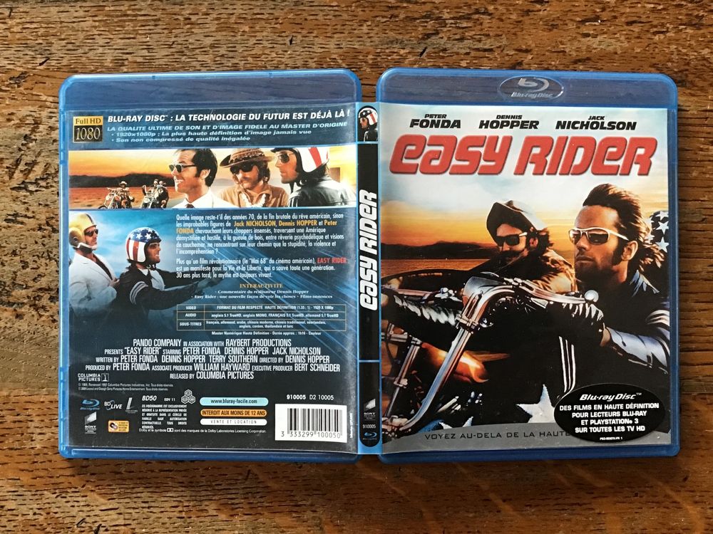 Blue Ray DVD film cultissime « Easy Rider » (Gebraucht) in Fully für ...