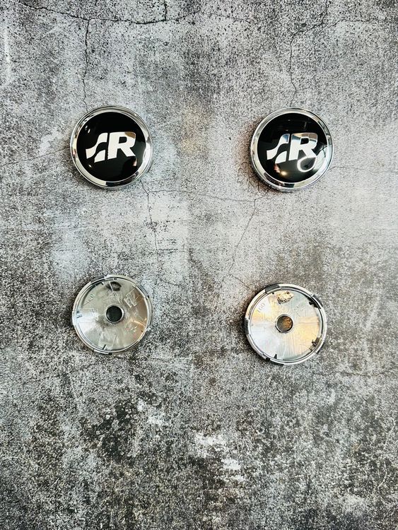 VW R 60 mm Nabendeckel Radnaben Nabenkappen Felgendeckel Neu (Neu und ...